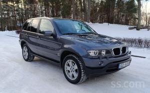 Grey BMW X5 2003 in Jurmala, with an engine capacity of 3.00 L and mileage of 290 thousand km for 4290 €, photo 8 on AUTOMOTO.COM.LV