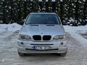 Grey BMW X5 2003 in Vilnius, with an engine capacity of 2.99 L and mileage of 442 thousand km for 2800 €, photo 3 on AUTOMOTO.COM.LV