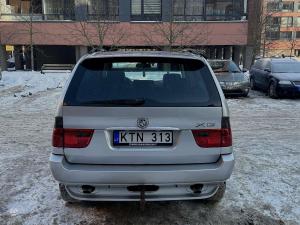 Grey BMW X5 2003 in Vilnius, with an engine capacity of 2.99 L and mileage of 442 thousand km for 2800 €, photo 7 on AUTOMOTO.COM.LV