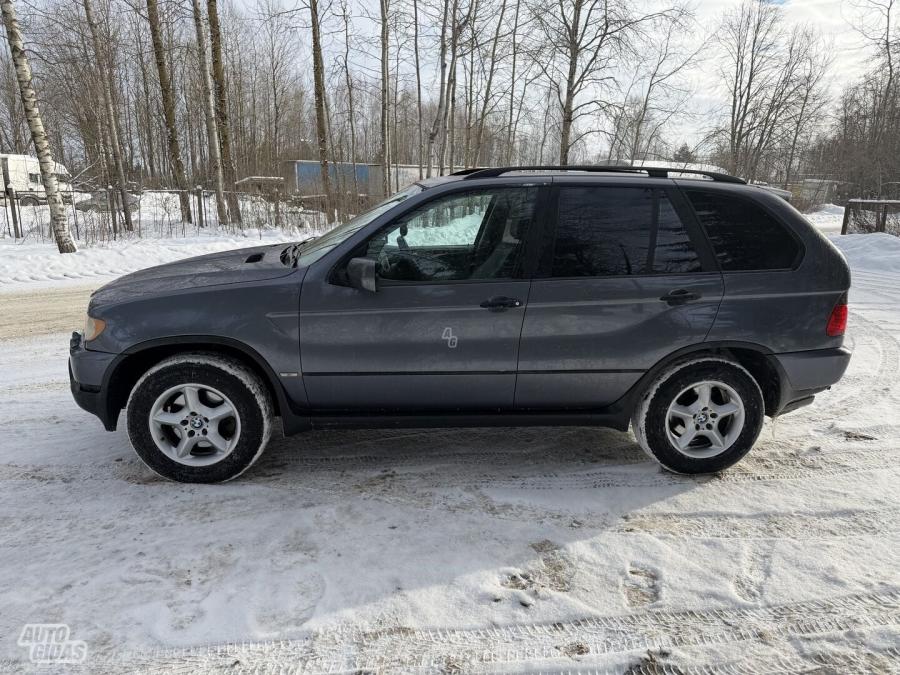 Pelēks BMW X5 2003 Viļņa, ar dzinēja tilpumu 3.00 L un nobraukumu 286 tūkst. km par 3100 €, foto 3 vietnē AUTOMOTO.COM.LV