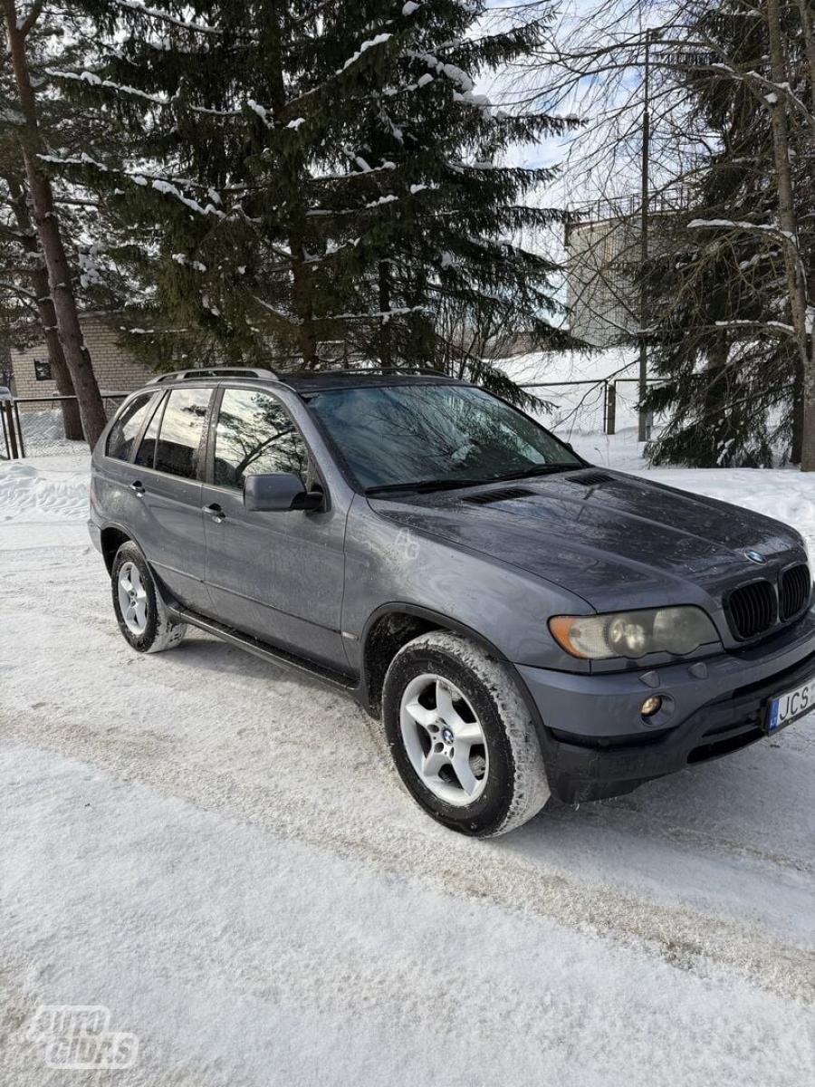 Pelēks BMW X5 2003 Viļņa, ar dzinēja tilpumu 3.00 L un nobraukumu 286 tūkst. km par 3100 €, foto 8 vietnē AUTOMOTO.COM.LV
