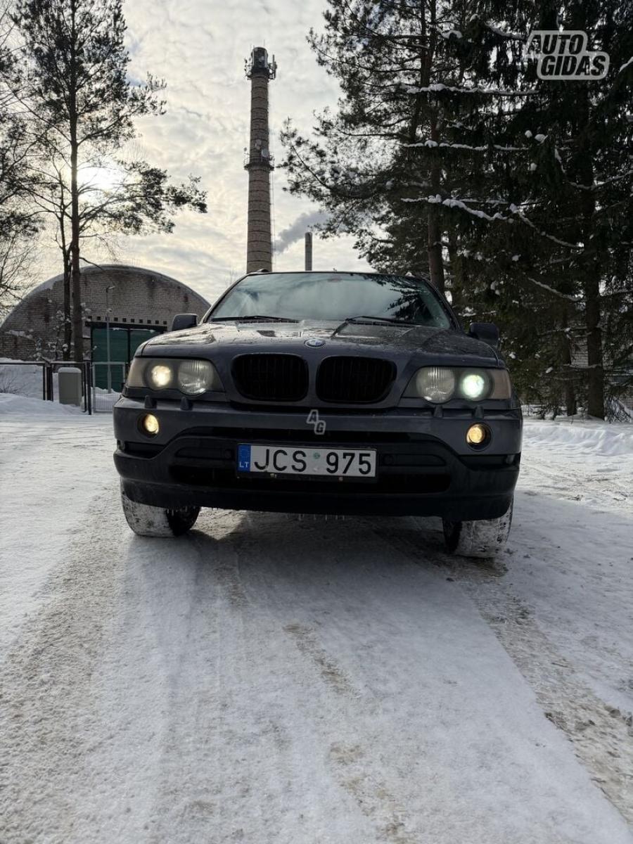 Pelēks BMW X5 2003 Viļņa, ar dzinēja tilpumu 3.00 L un nobraukumu 286 tūkst. km par 3100 €, foto 9 vietnē AUTOMOTO.COM.LV