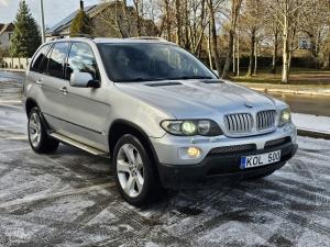 Grey BMW X5 2003 in Ariogala, with an engine capacity of 3.00 L and mileage of 340 thousand km for 4200 €, photo 4 on AUTOMOTO.COM.LV