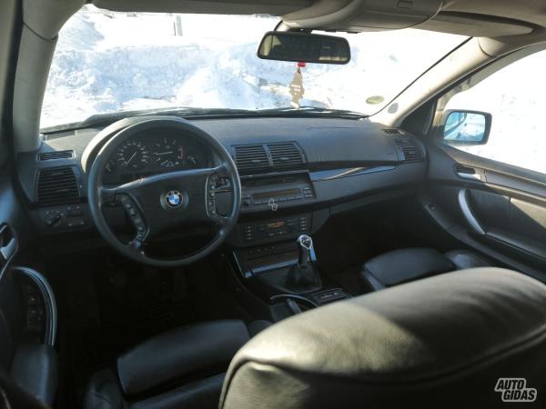Pelēks BMW X5 2003 Telšiai, ar dzinēja tilpumu 3.00 L un nobraukumu 290 tūkst. km par 2250 €, foto 8 vietnē AUTOMOTO.COM.LV