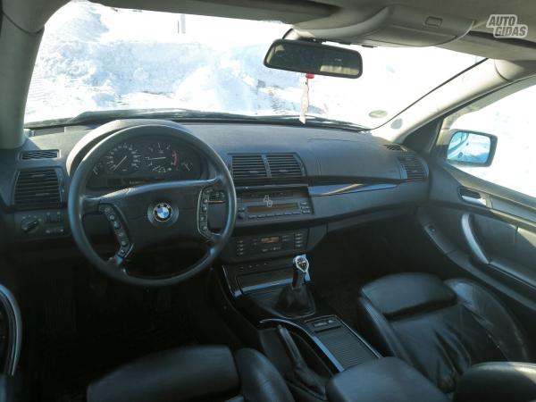 Pelēks BMW X5 2003 Telšiai, ar dzinēja tilpumu 3.00 L un nobraukumu 290 tūkst. km par 2250 €, foto 9 vietnē AUTOMOTO.COM.LV