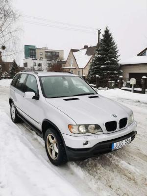 Pelēks BMW X5 2003 Kauņa, ar dzinēja tilpumu 2.93 L un nobraukumu 314 tūkst. km par 2750 €, foto 2 vietnē AUTOMOTO.COM.LV