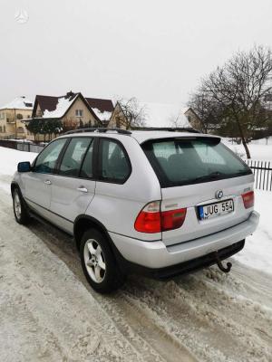 Pelēks BMW X5 2003 Kauņa, ar dzinēja tilpumu 2.93 L un nobraukumu 314 tūkst. km par 2750 €, foto 6 vietnē AUTOMOTO.COM.LV