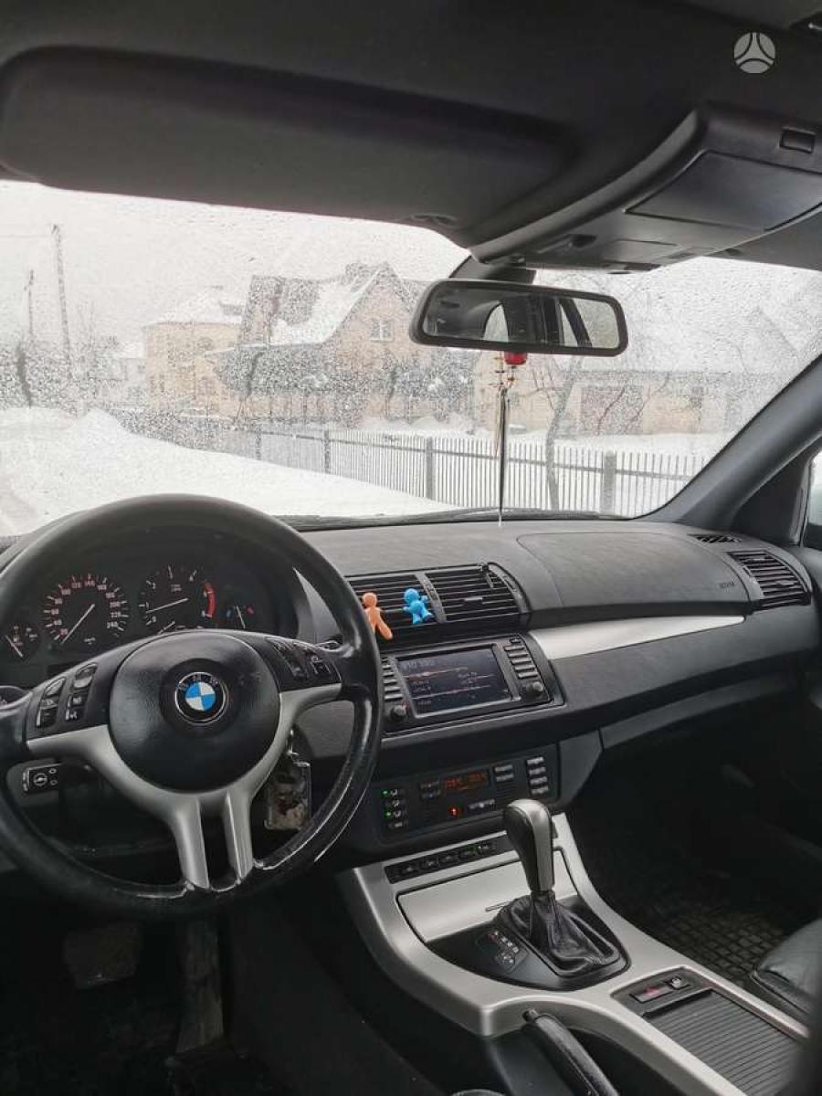 Pelēks BMW X5 2003 Kauņa, ar dzinēja tilpumu 2.93 L un nobraukumu 314 tūkst. km par 2750 €, foto 12 vietnē AUTOMOTO.COM.LV