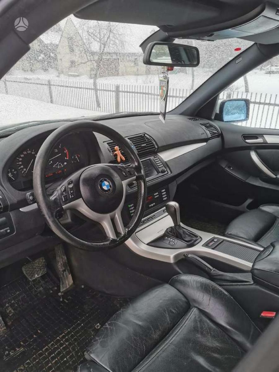 Pelēks BMW X5 2003 Kauņa, ar dzinēja tilpumu 2.93 L un nobraukumu 314 tūkst. km par 2750 €, foto 14 vietnē AUTOMOTO.COM.LV