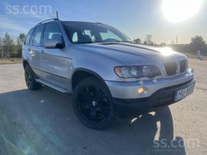 Grey BMW X5 2003 in Aizkraukle, with an engine capacity of 3.00 L and mileage of 340 thousand km for 2700 €, photo  on AUTOMOTO.COM.LV
