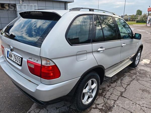 Pelēks BMW X5 2003 Daugavpils, ar dzinēja tilpumu 3.00 L un nobraukumu 352 tūkst. km par 3400 €, foto 4 vietnē AUTOMOTO.COM.LV