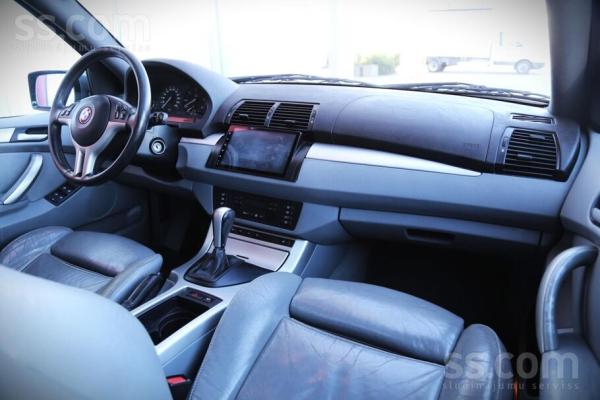 Pelēks BMW X5 2003 Rīga, ar dzinēja tilpumu 3.00 L un nobraukumu 420 tūkst. km par 3995 €, foto 10 vietnē AUTOMOTO.COM.LV