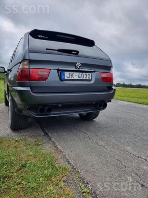 Pelēks BMW X5 2003 Valmiera, ar dzinēja tilpumu 3.00 L un nobraukumu 377 tūkst. km par 4600 €, foto 4 vietnē AUTOMOTO.COM.LV