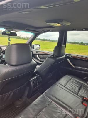 Pelēks BMW X5 2003 Valmiera, ar dzinēja tilpumu 3.00 L un nobraukumu 377 tūkst. km par 4600 €, foto 7 vietnē AUTOMOTO.COM.LV