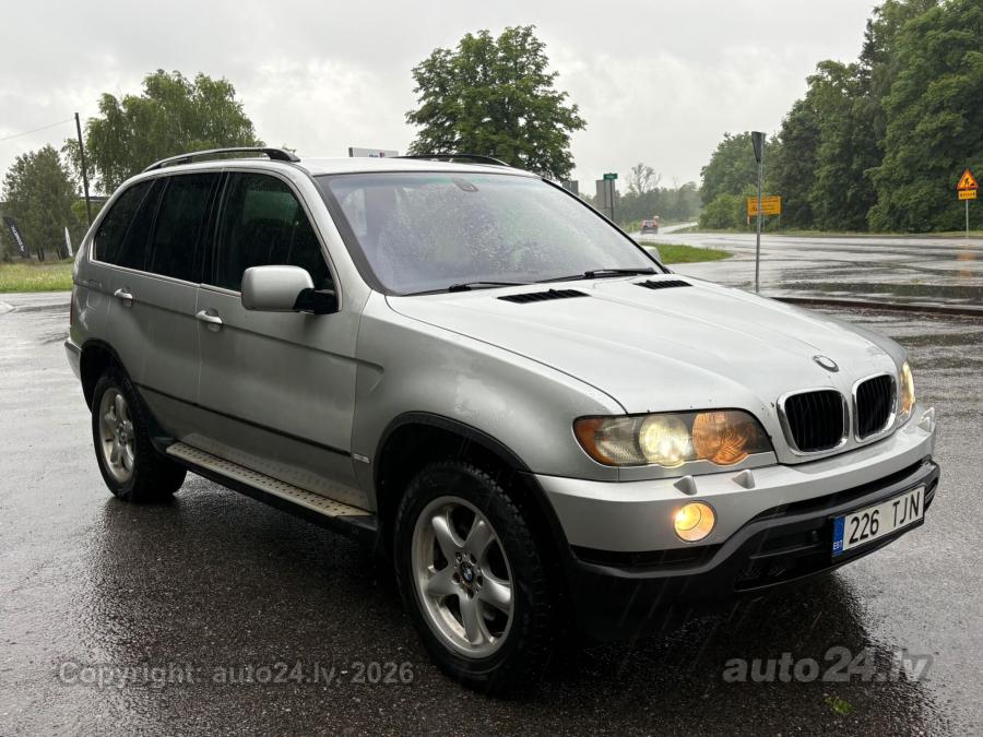 Grey BMW X5 2003 in Rapla, with an engine capacity of 2.90 L and mileage of 0 thousand km for 1499 €, photo 4 on AUTOMOTO.COM.LV