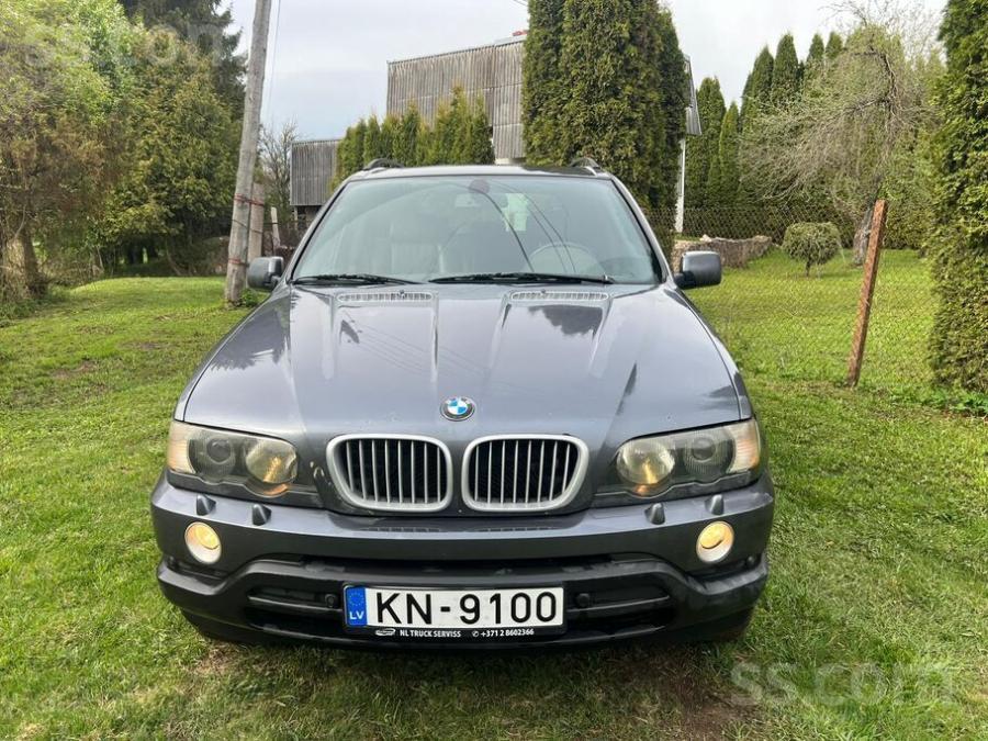 Pelēks BMW X5 2003 Rīga, ar dzinēja tilpumu 3.00 L un nobraukumu 354 tūkst. km par 3490 €, foto 3 vietnē AUTOMOTO.COM.LV