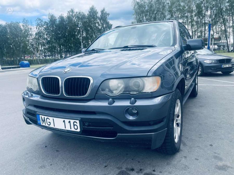Серый БМВ Х5 2003 в Вильнюс, объемом двигателя 2.93 л и пробегом 377 тыс. км за 1900 €, фото 3 на AUTOMOTO.COM.LV