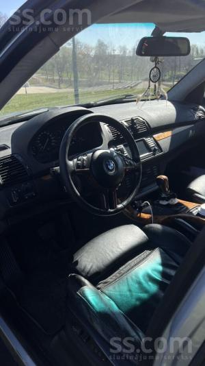 Pelēks BMW X5 2003 Daugavpils, ar dzinēja tilpumu 3.00 L un nobraukumu 416 tūkst. km par 3000 €, foto 6 vietnē AUTOMOTO.COM.LV