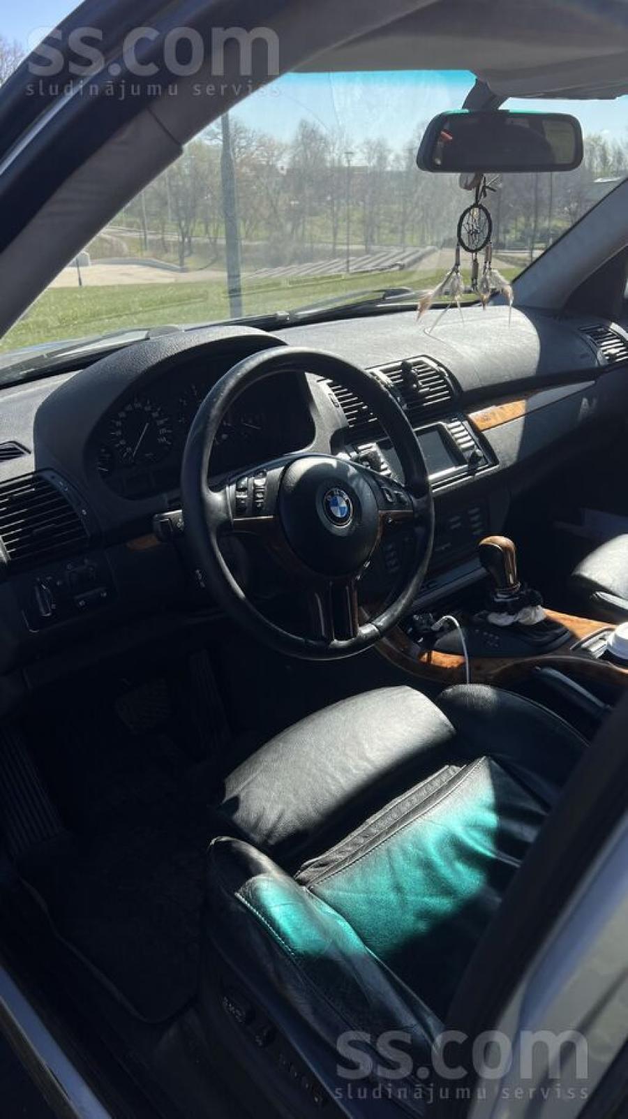 Pelēks BMW X5 2003 Daugavpils, ar dzinēja tilpumu 3.00 L un nobraukumu 416 tūkst. km par 3000 €, foto 6 vietnē AUTOMOTO.COM.LV