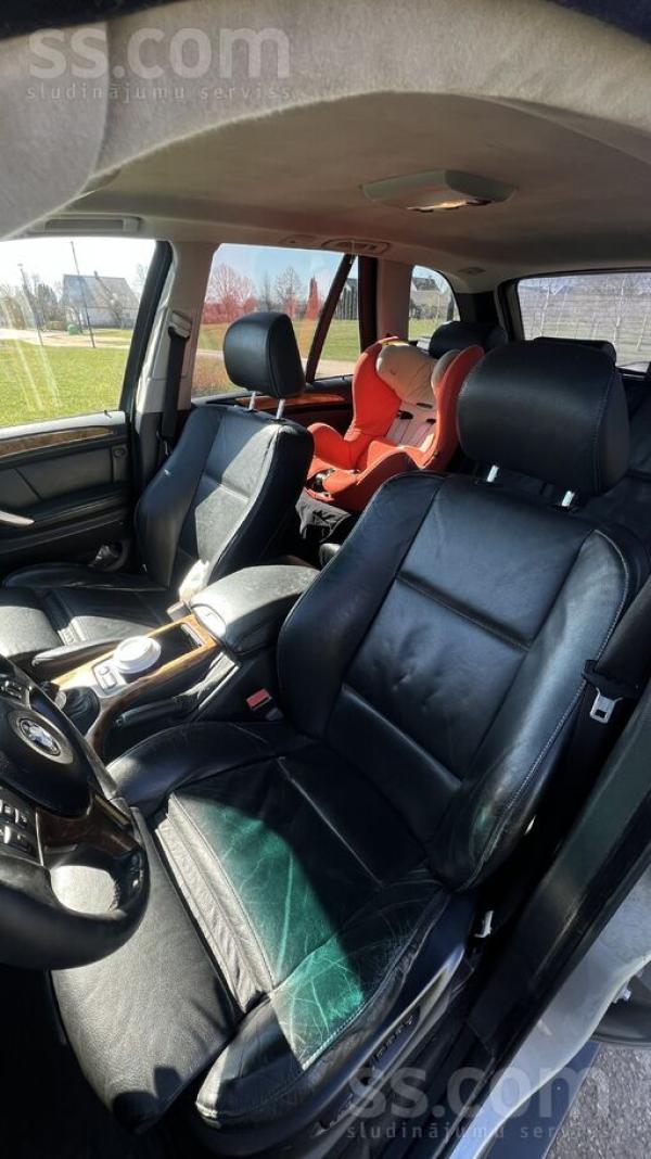 Pelēks BMW X5 2003 Daugavpils, ar dzinēja tilpumu 3.00 L un nobraukumu 416 tūkst. km par 3000 €, foto 6 vietnē AUTOMOTO.COM.LV