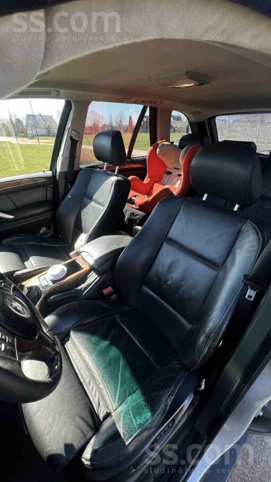 Pelēks BMW X5 2003 Daugavpils, ar dzinēja tilpumu 3.00 L un nobraukumu 416 tūkst. km par 3000 €, foto 7 vietnē AUTOMOTO.COM.LV