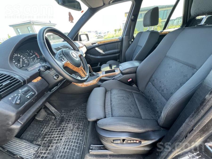 Pelēks BMW X5 2003 Rīga, ar dzinēja tilpumu 3.00 L un nobraukumu 412 tūkst. km par 3790 €, foto 9 vietnē AUTOMOTO.COM.LV
