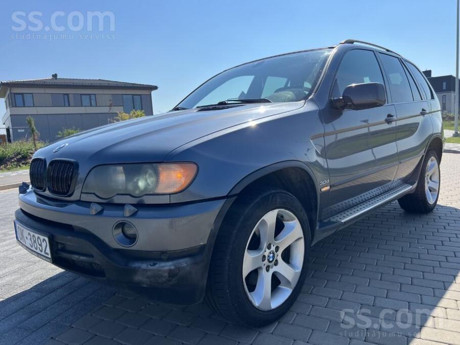Pelēks BMW X5 2003 Rīga, ar dzinēja tilpumu 3.00 L un nobraukumu 412 tūkst. km par 3790 €, foto 12 vietnē AUTOMOTO.COM.LV