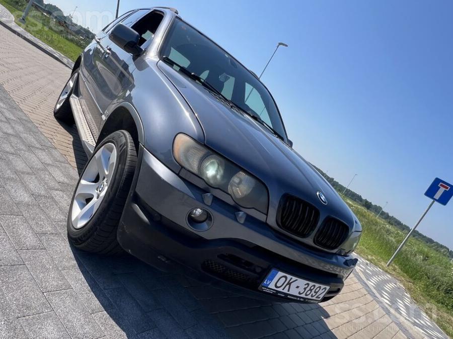 Pelēks BMW X5 2003 Rīga, ar dzinēja tilpumu 3.00 L un nobraukumu 412 tūkst. km par 3790 €, foto 13 vietnē AUTOMOTO.COM.LV