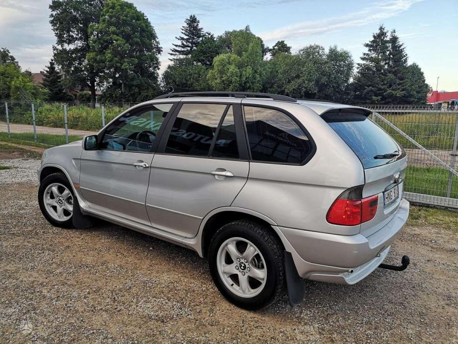 Grey BMW X5 2003 in Klaipeda, with an engine capacity of 3.00 L and mileage of 300 thousand km for 4400 €, photo 5 on AUTOMOTO.COM.LV