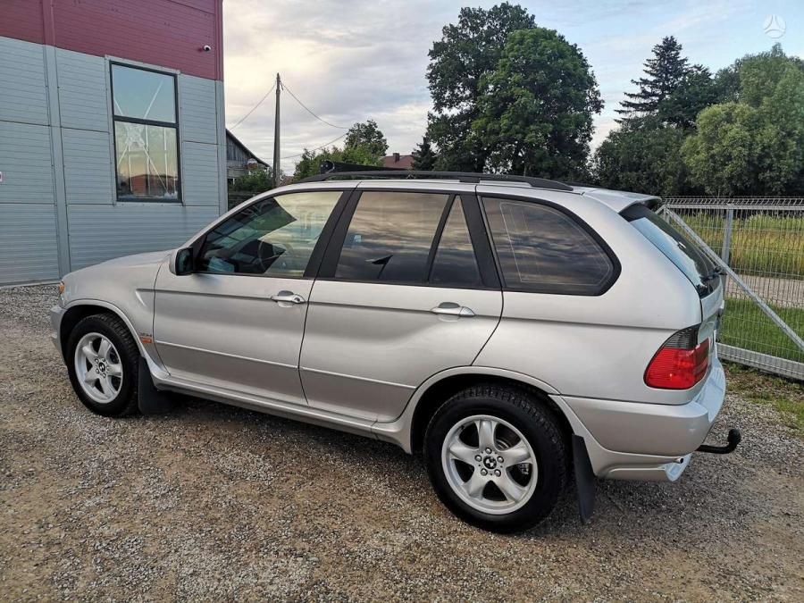 Grey BMW X5 2003 in Klaipeda, with an engine capacity of 3.00 L and mileage of 300 thousand km for 4400 €, photo 13 on AUTOMOTO.COM.LV