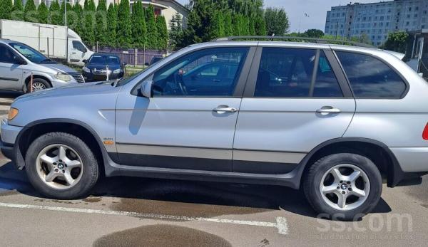 Pelēks BMW X5 2003 Rīga, ar dzinēja tilpumu 3.00 L un nobraukumu 214 tūkst. km par 2800 €, foto 5 vietnē AUTOMOTO.COM.LV