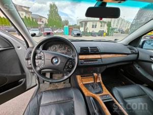 Серый БМВ Х5 2003 в Рига, объемом двигателя 3.00 л и пробегом 214 тыс. км за 2800 €, фото 8 на AUTOMOTO.COM.LV