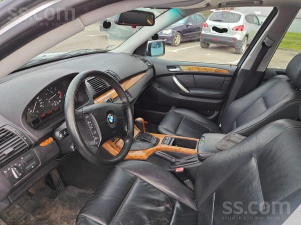 Pelēks BMW X5 2003 Rīga, ar dzinēja tilpumu 3.00 L un nobraukumu 214 tūkst. km par 2800 €, foto 8 vietnē AUTOMOTO.COM.LV