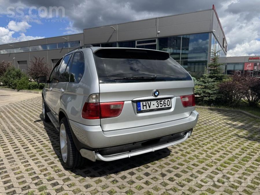 Grey BMW X5 2003 in Riga, with an engine capacity of 3.00 L and mileage of 323 thousand km for 6000 €, photo 4 on AUTOMOTO.COM.LV