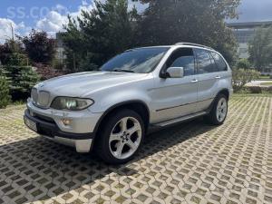 Grey BMW X5 2003 in Riga, with an engine capacity of 3.00 L and mileage of 323 thousand km for 6000 €, photo 5 on AUTOMOTO.COM.LV