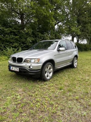 Grey BMW X5 2003 in Madona, with an engine capacity of 3.00 L and mileage of 407 thousand km for 2500 €, photo 3 on AUTOMOTO.COM.LV