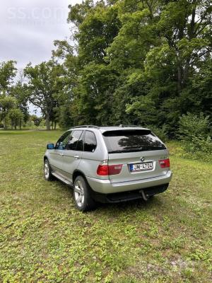 Grey BMW X5 2003 in Madona, with an engine capacity of 3.00 L and mileage of 407 thousand km for 2500 €, photo 6 on AUTOMOTO.COM.LV