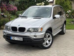 Серый БМВ Х5 2003 в Елгава, объемом двигателя 3.00 л и пробегом 306 тыс. км за 4900 €, фото  на AUTOMOTO.COM.LV
