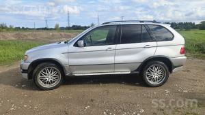 Pelēks BMW X5 2003 Jelgava, ar dzinēja tilpumu 4.60 L un nobraukumu 191 tūkst. km par 6500 €, foto 7 vietnē AUTOMOTO.COM.LV