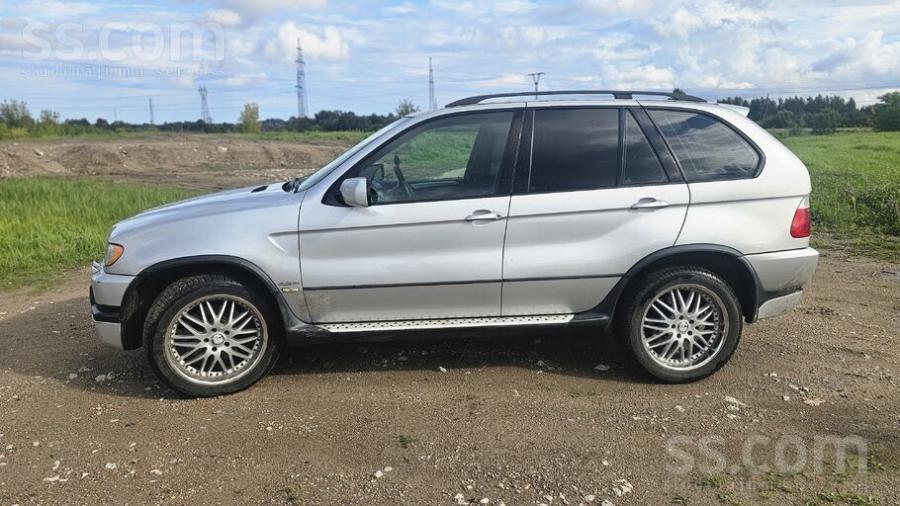 Pelēks BMW X5 2003 Jelgava, ar dzinēja tilpumu 4.60 L un nobraukumu 191 tūkst. km par 6500 €, foto 7 vietnē AUTOMOTO.COM.LV