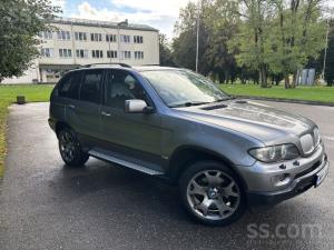 Pelēks BMW X5 2003 Daugavpils, ar dzinēja tilpumu 3.00 L un nobraukumu 405 tūkst. km par 5800 €, foto 3 vietnē AUTOMOTO.COM.LV