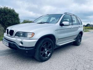 Grey BMW X5 2003 in Vilnius, with an engine capacity of 2.93 L and mileage of 432 thousand km for 1600 €, photo 1 on AUTOMOTO.COM.LV