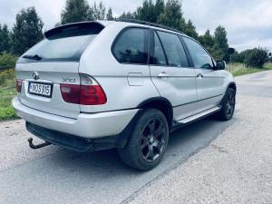 Pelēks BMW X5 2003 Viļņa, ar dzinēja tilpumu 2.93 L un nobraukumu 432 tūkst. km par 1600 €, foto 4 vietnē AUTOMOTO.COM.LV