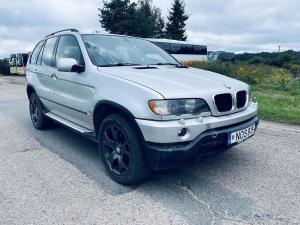 Pelēks BMW X5 2003 Viļņa, ar dzinēja tilpumu 2.93 L un nobraukumu 432 tūkst. km par 1600 €, foto 5 vietnē AUTOMOTO.COM.LV