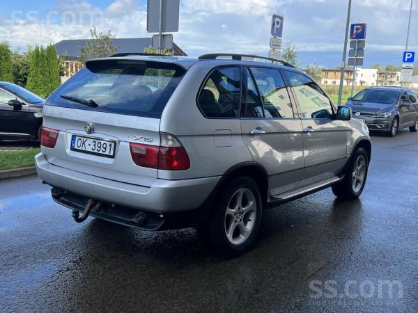Grey BMW X5 2003 in Riga, with an engine capacity of 3.00 L and mileage of 370 thousand km for 3500 €, photo 3 on AUTOMOTO.COM.LV