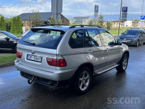 Grey BMW X5 2003 in Riga, with an engine capacity of 3.00 L and mileage of 370 thousand km for 3500 €, photo 5 on AUTOMOTO.COM.LV