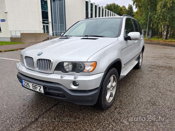 Grey BMW X5 2003 in Tallinn, with an engine capacity of 2.90 L and mileage of 395 thousand km for 3200 €, photo 1 on AUTOMOTO.COM.LV