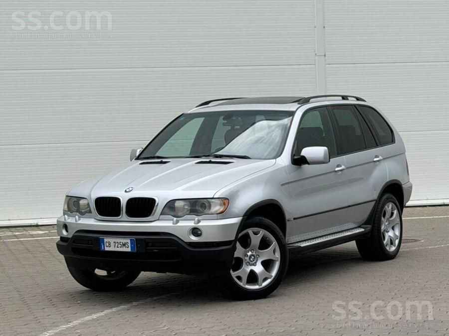 Pelēks BMW X5 2003 Rīga, ar dzinēja tilpumu 3.00 L un nobraukumu 0 tūkst. km par 5750 €, foto 1 vietnē AUTOMOTO.COM.LV
