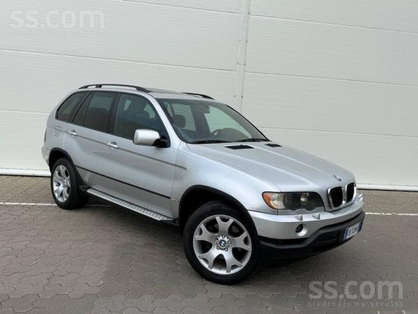 Grey BMW X5 2003 in Riga, with an engine capacity of 3.00 L and mileage of 0 thousand km for 5750 €, photo 4 on AUTOMOTO.COM.LV