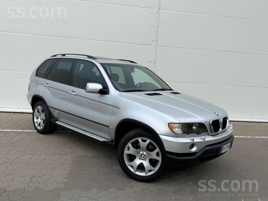 Pelēks BMW X5 2003 Rīga, ar dzinēja tilpumu 3.00 L un nobraukumu 0 tūkst. km par 5750 €, foto 4 vietnē AUTOMOTO.COM.LV
